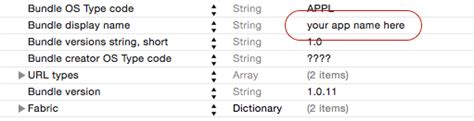 Swift Xcode Isn T Renaming The Application Properly Stack Overflow