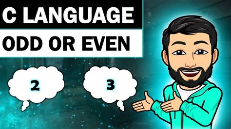 How To Check Whether The Number Is Odd Or Even C Programming By Mayank Pareek Clanguage