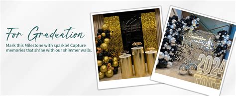Shimmer Wall Backdrop Silver Sequin Backdrop 24pcs Square