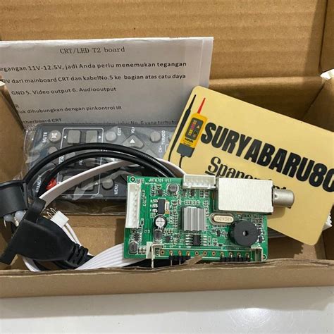 Jual TUNER DIGITAL 002 DVBT2 UNIVERSAL UNTUK TV TABUNG SUPORT DONGLE WIFI Shopee Indonesia