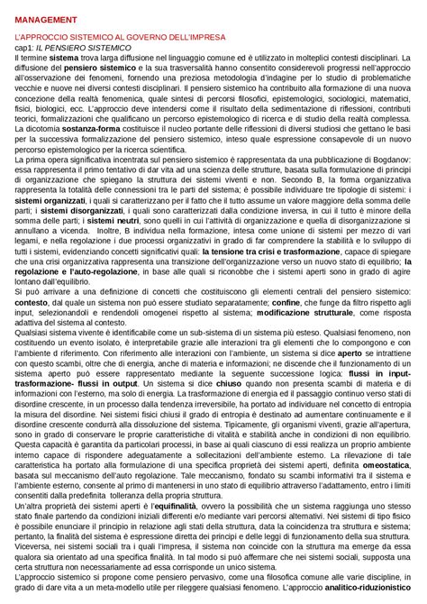 Management E Appunti Docsity