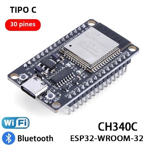esp wroom 32 development board esp32 dual core wifi bluetooth esp32 s 30 pin cp2102 type c