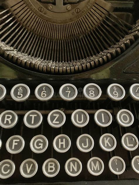Old Typewriter Keyboard Stock Image Image Of Typewriter 272085159