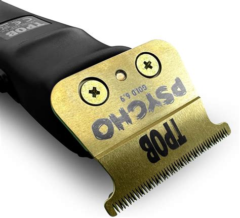 Tpob Troll Con Psycho Blade Gold Professional Barber Trimmer 7000 Rpm Super Torque Motor