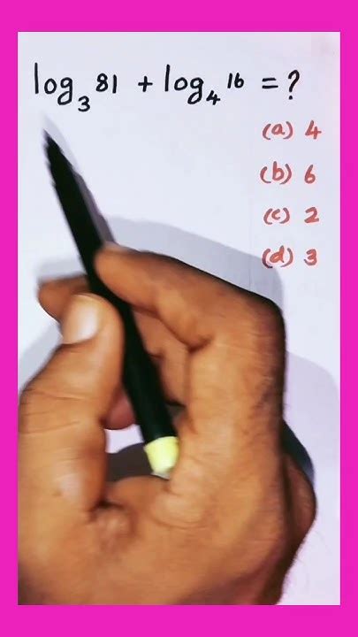 Logarithm Tricks Shorts Maths Logarithm Tnpscgroup2 Rrb Ssc Youtube