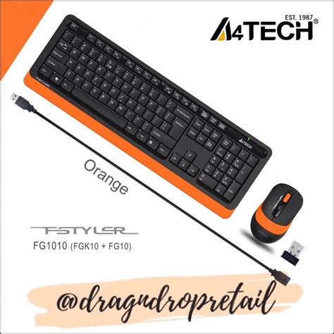 A TECH FG G Power Saving Wireless Desktop Keyboard And Mouse Set Combo KB Mice Lazada PH