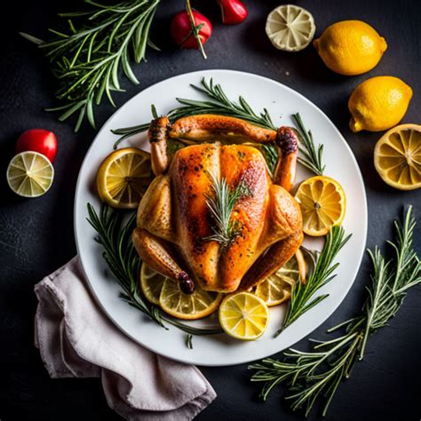Lemon Herb Roasted Chicken Recipe Cookaifood