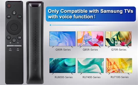 Voice Replacement For Samsung Smart Tv Remote New Upgraded