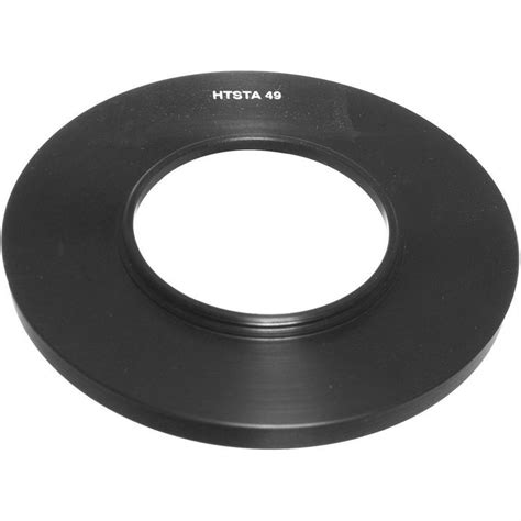 adaptador de tornillo frontal formatt hitech de 49 mm para soporte de