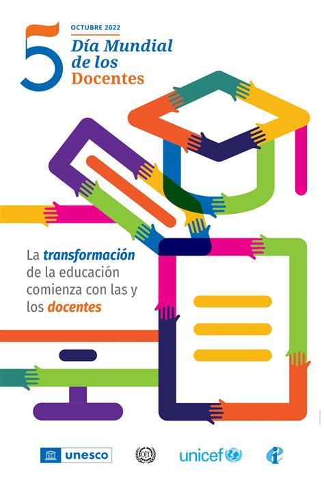 5 DE OCTUBRE DÍA MUNDIAL DE LOS DOCENTES BAJO EL LEMA LA