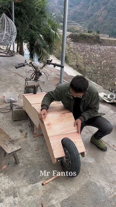 रामू ने बनाया अनोखा Bike 😂 ~ Mini Wood Toy Woodworking Art Skill
