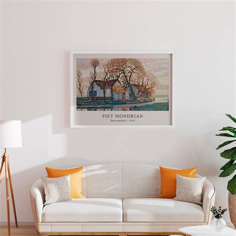 Piet Mondrian Poster Piet Mondrian Print Duivendrecht 1916 Gallery