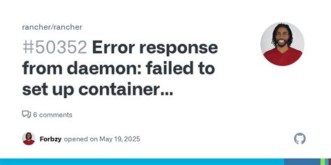 Error Response From Daemon Failed To Set Up Container Networking Driver Failed Programming