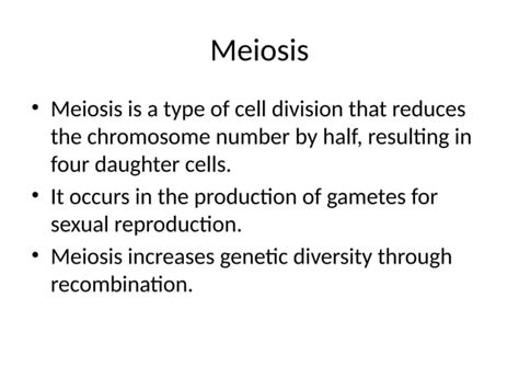 Celldivisionyear9pptx Summary For Revising Cell Division Pptx