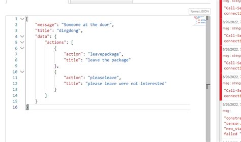 Notify Action In Node Red Not Working Home Assistant Community
