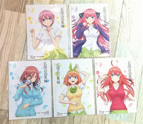 五等分の花嫁 Amazon Blu Rayanddvd購入特典 全5種セット 講談社 メルカリ