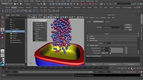 Maya Top Tip: Start Understanding and Creating nParticles - YouTube
