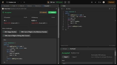 Resolved Leetcode Problem With On Ritesh Patel Posted On The Topic