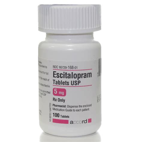 Escitalopram 5mg Rx Products