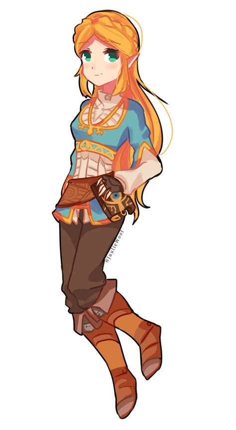 Botw Zelda By Juuliewoof On Deviantart