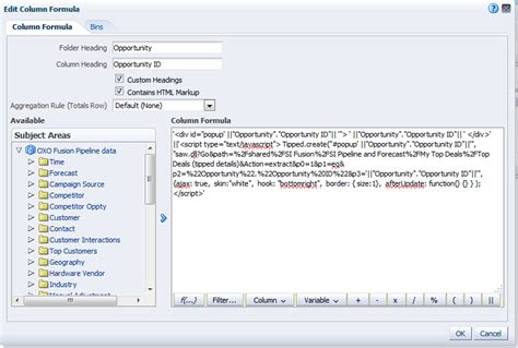 Bijjas Popuptooltip Functionality In Obiee11g