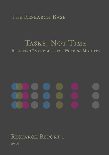 Tasks Not Time1