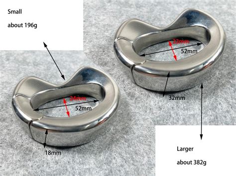 Open Cock And Ball Ring Scrotum Stretcher Stainless Steel Etsy