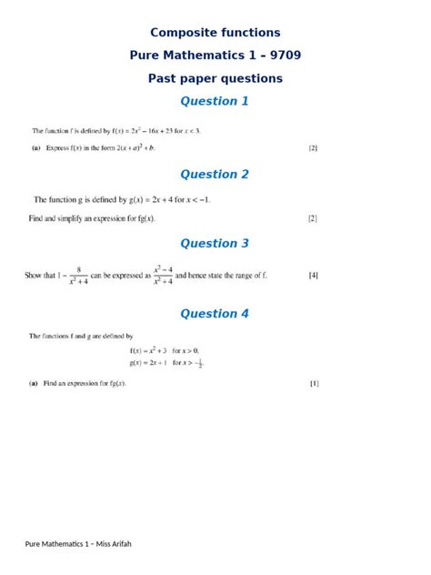composite functions pdf