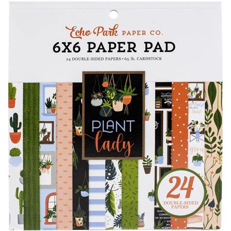 Echo Park Double Sided Paper Pad 6x6 24pkg Choose Etsy