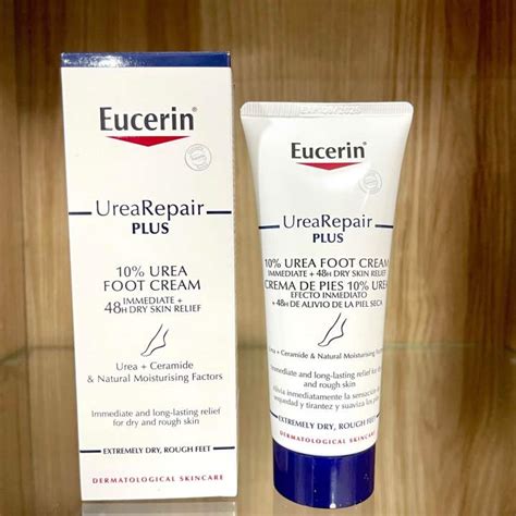 Eucerin Urearepair Plus 5 10urea Foot And Hand Cream 100ml ครีมบำรุงส้น