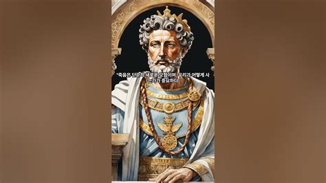 마르쿠스 아우렐리우스 명언 Youtube