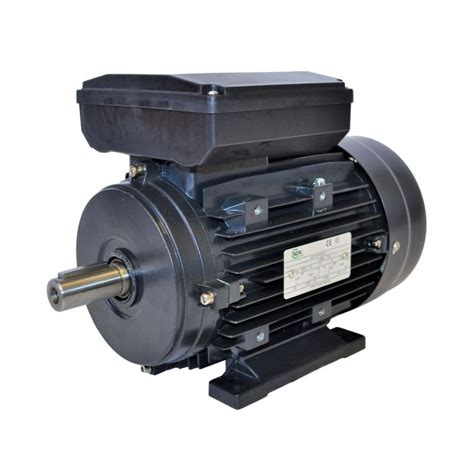 Moteur monophasé 0 75Kw 3000tr min B3 double condensateur