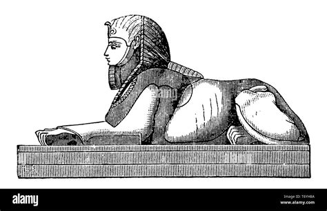 Goddess Or A Sphinx Cut Out Stock Images And Pictures Alamy