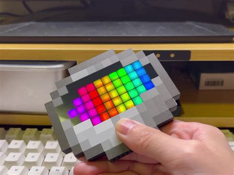 This 3d Printed Minecraft Compass Points Wherever You Want Yanko Design