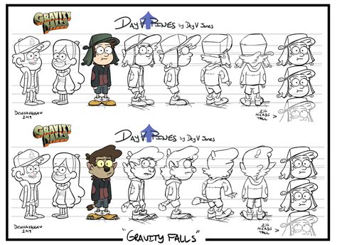 Gravity Falls Concept Art