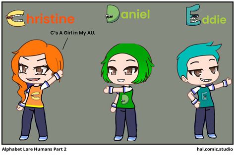 Humanized Alphabet Lore - Comic Studio