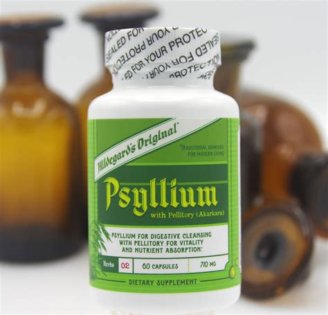 Psyllium Pills And Tablets Hildegards Original Psyllium With Pellitory