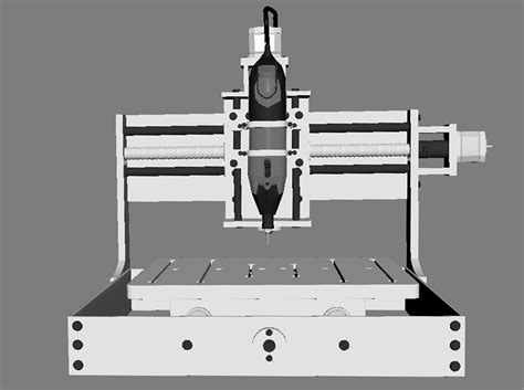 3d Cnc Machine Model Turbosquid 1307199