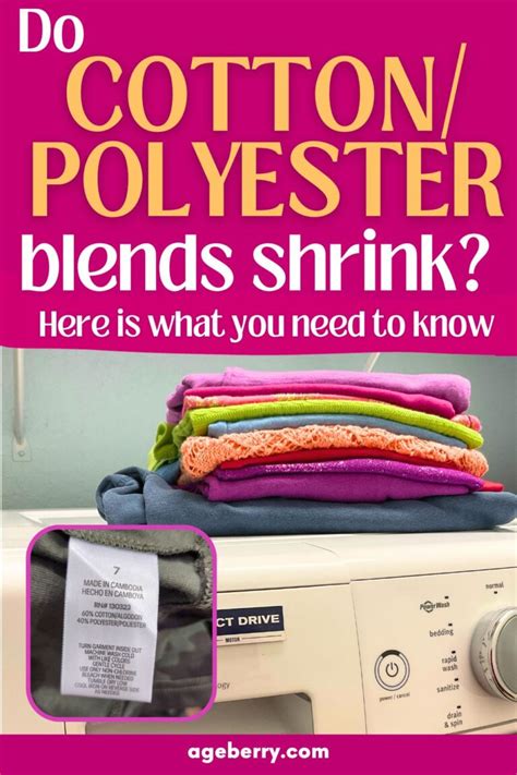 Do Cottonpolyester Fabrics Shrink Heres What You Need To Know