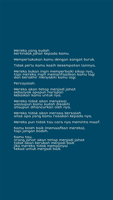 33 Kata Mutiara Orang Baik Dan Jahat