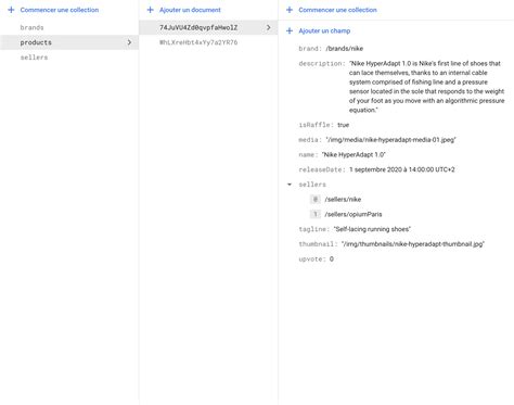 Structure Basic Data In Firebase Product Brands And Categories R