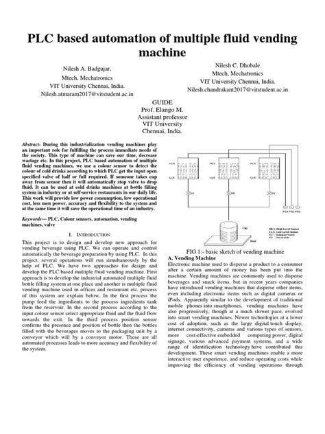 Plc Based Automation Of Multiple Fluid V Pdf Programmable Logic