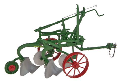 Oliver 2 Furrow Mouldboard Plough On Steels High Detail Collector Models