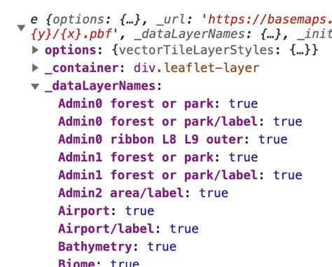 Javascript Styling Esri Vector Tile In Leaflet Stack Overflow