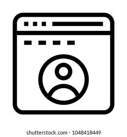 Mobile User Block Icon Stock Vector Royalty Free 717382168 Shutterstock