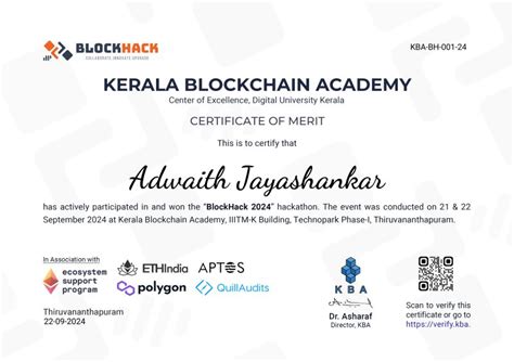 Adwaith Jayasankar On Linkedin Web3 Hackathon