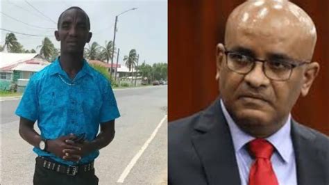 Man Sends Message To Bharrat Jagdeo Youtube