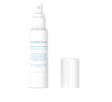 Clobetasol Scalp Solution 60 Ml Epf Dermatology