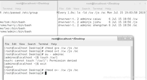 Linux~特殊权限操作练习linux关于特殊权限的练习 Csdn博客