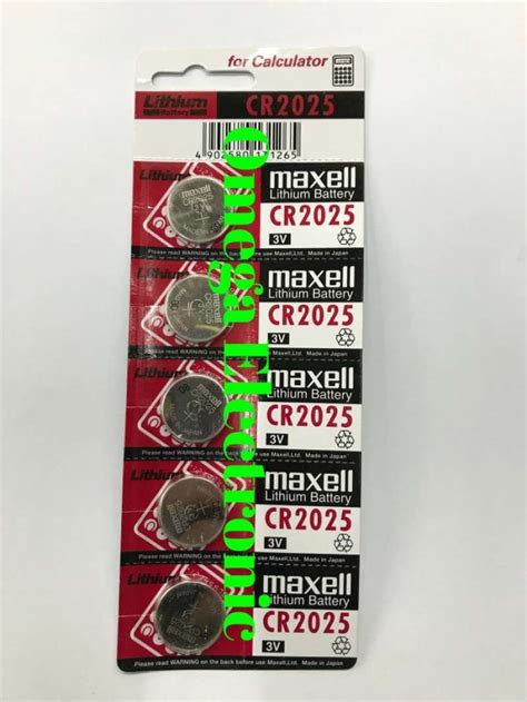 Jual Original Cr Baterai Lithium Maxell V Cr Cr Battery Batre Di Seller AK Gallery